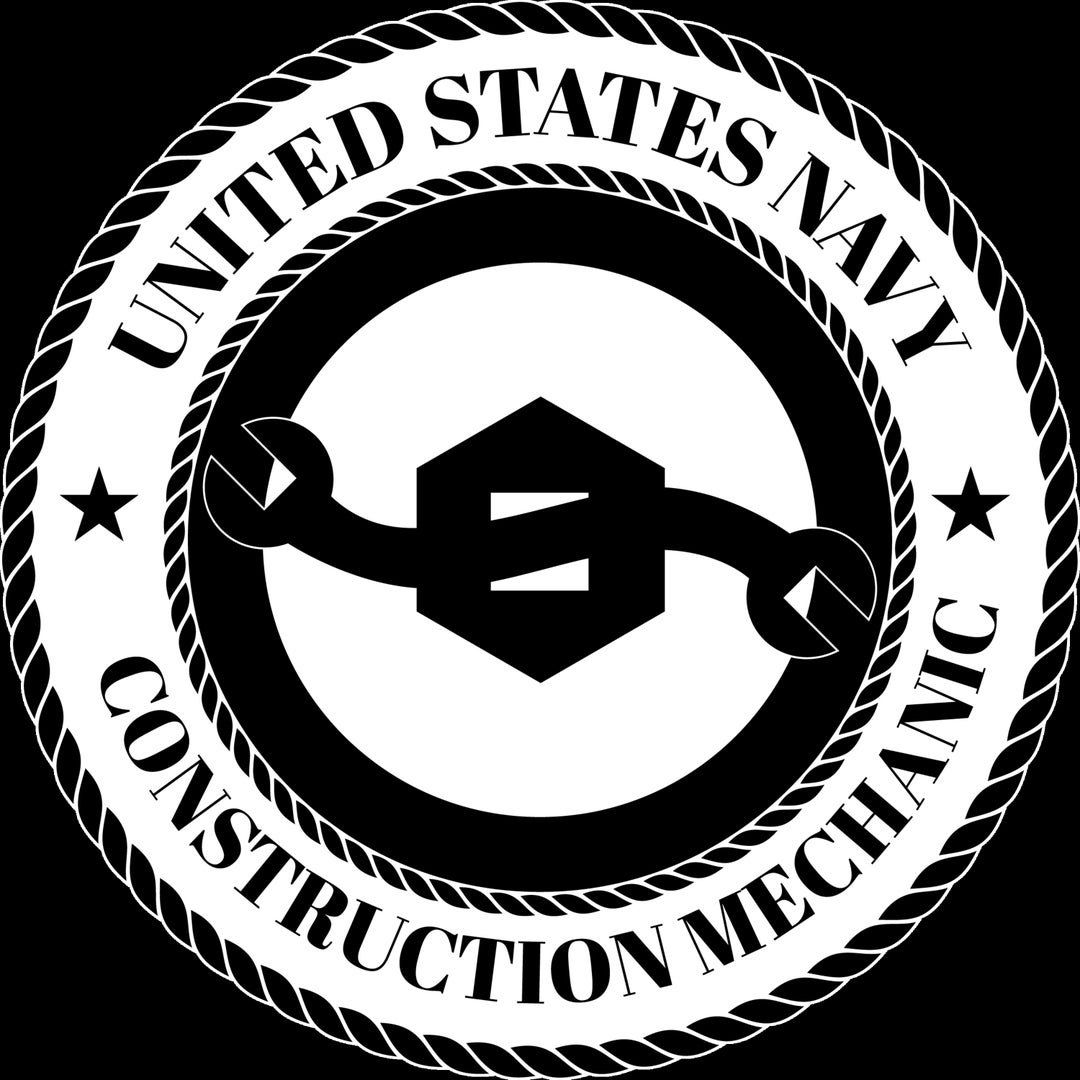 CM - Construction Mechanic - US Navy - USN - Navy - Car Sticker - Car ...