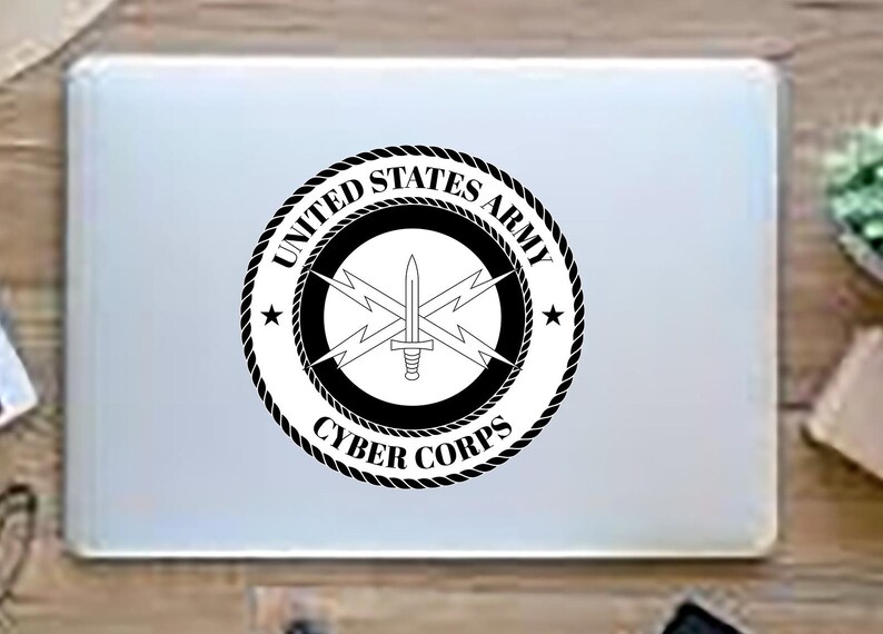 Cyber Corps - MOS - Army - Combat - Soldier - Car Sticker - Decal ...