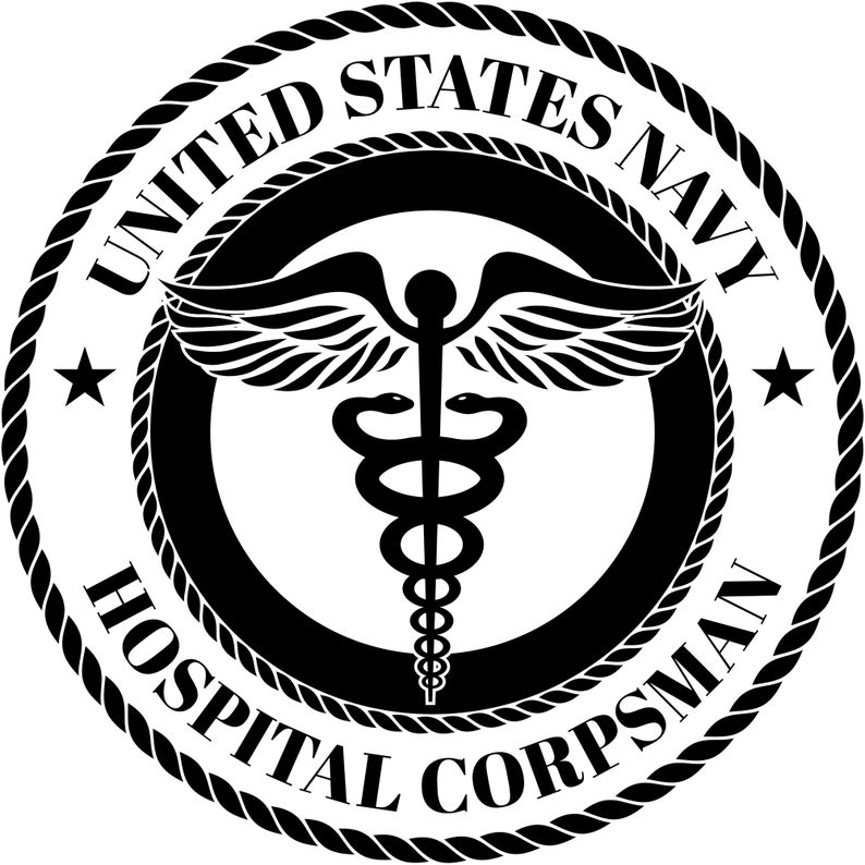 Hospital Corpsman HM Navy US Navy Navy Rate Military USA - Etsy