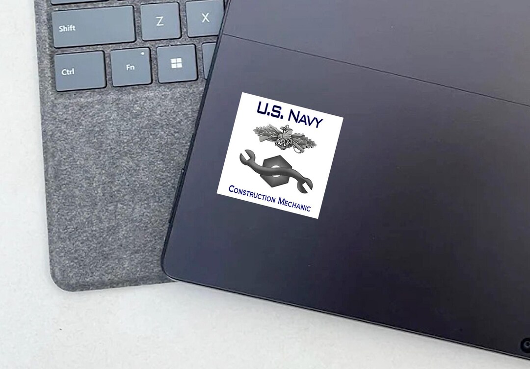 NMCB, Seabees, Navy - Combat Insignia - Construction Mechanic, Laptop ...