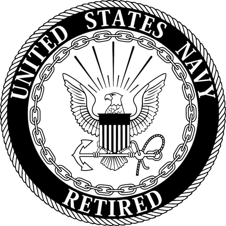 Navy - Navy Retired - Military - USA - Patriotic - United States - Car ...