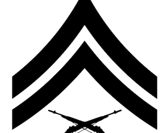 USMC Marine E4 E-4 Corporal Enlisted Marine Corp | Etsy