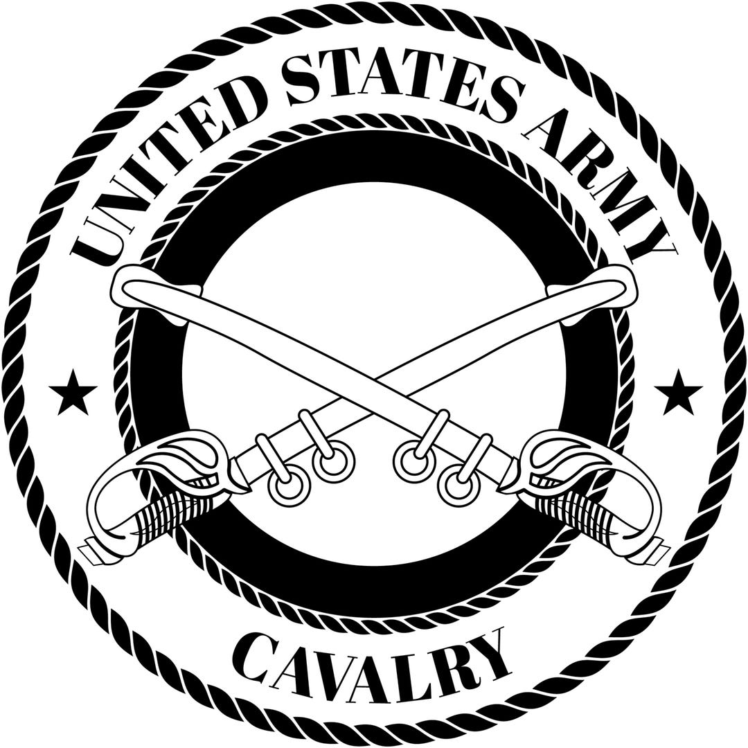 Cavalry - MOS - Army - Combat - Soldier - Car Sticker - Decal - Gift - Etsy