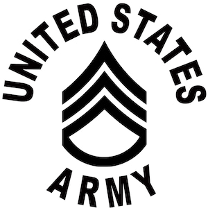 US Army - Army - E6 - Staff Sargeant - Enlisted - Military - Car ...