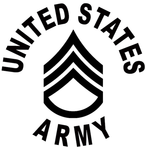 US Army Army E6 Staff Sargeant Enlisted Military - Etsy