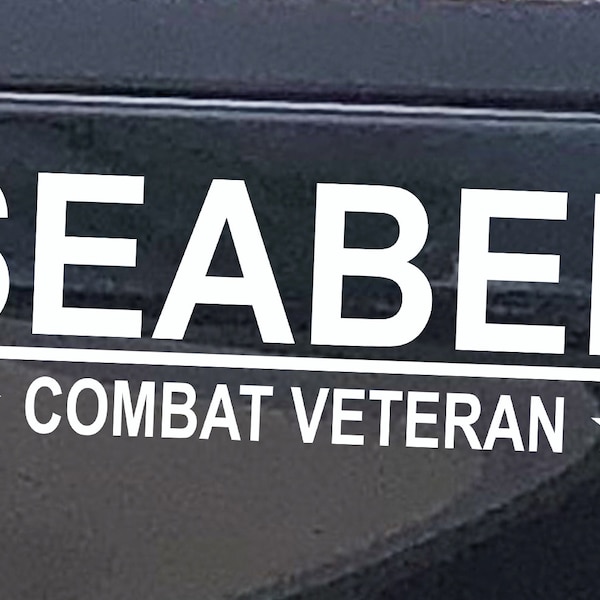 Seabee Veteran Window Decal - Etsy