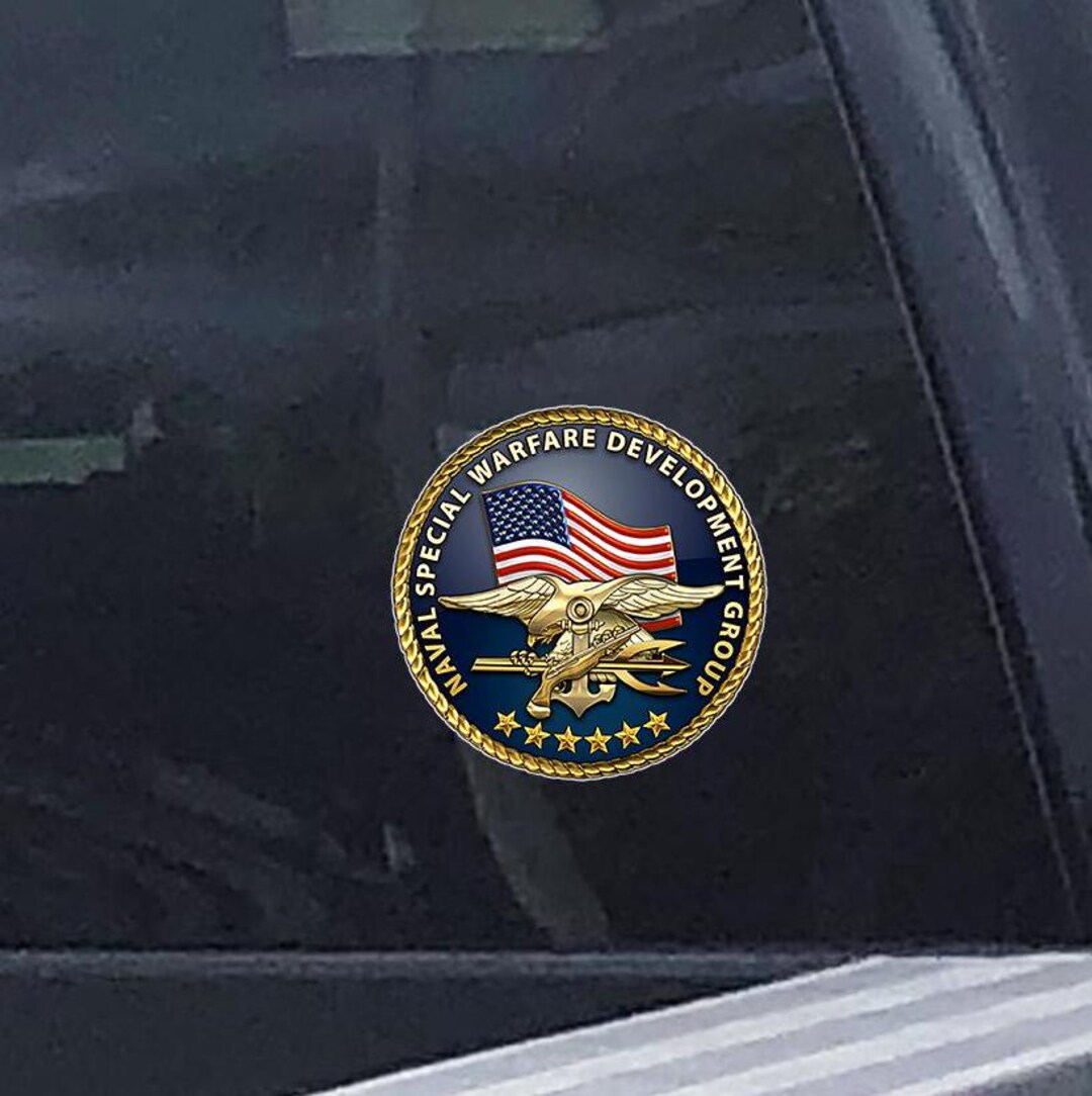 US Navy - Navy Special Warfare -SEALS - USN - Navy - Car Sticker - Car ...