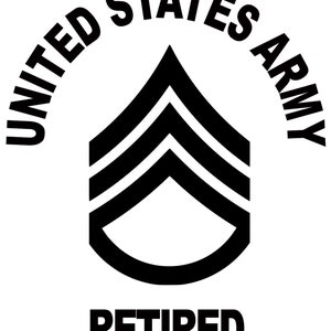 US Army - Army - E6 - Staff Sargeant - Enlisted - Military - Car ...