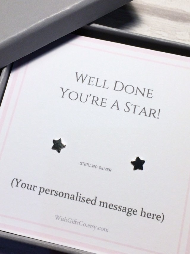 WELL DONE Gift Personalised Congratulations Card Exam | Etsy