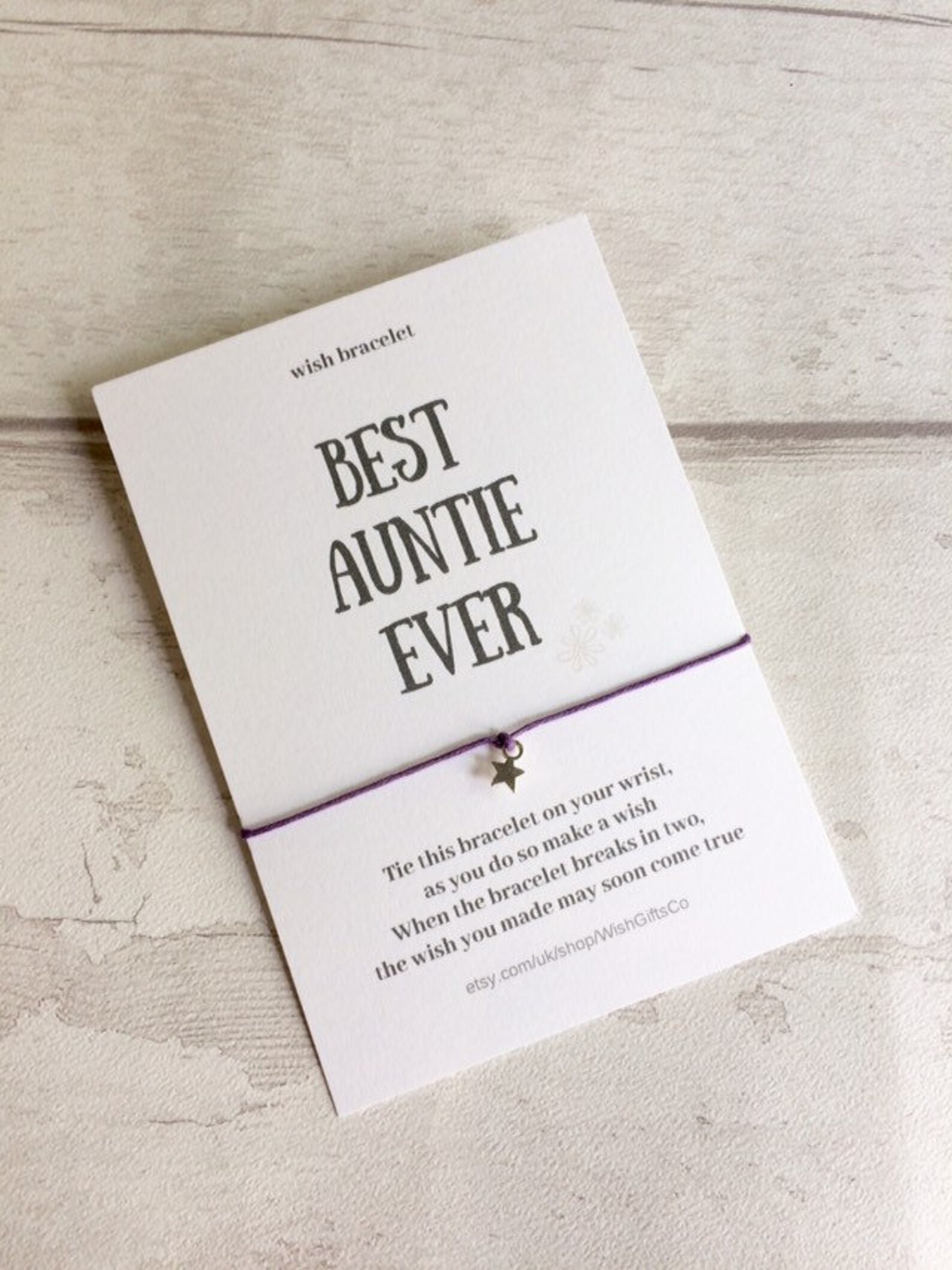 AUNTIE BEST EVER Card Thank You Gift for Aunt Aunty Birthday - Etsy