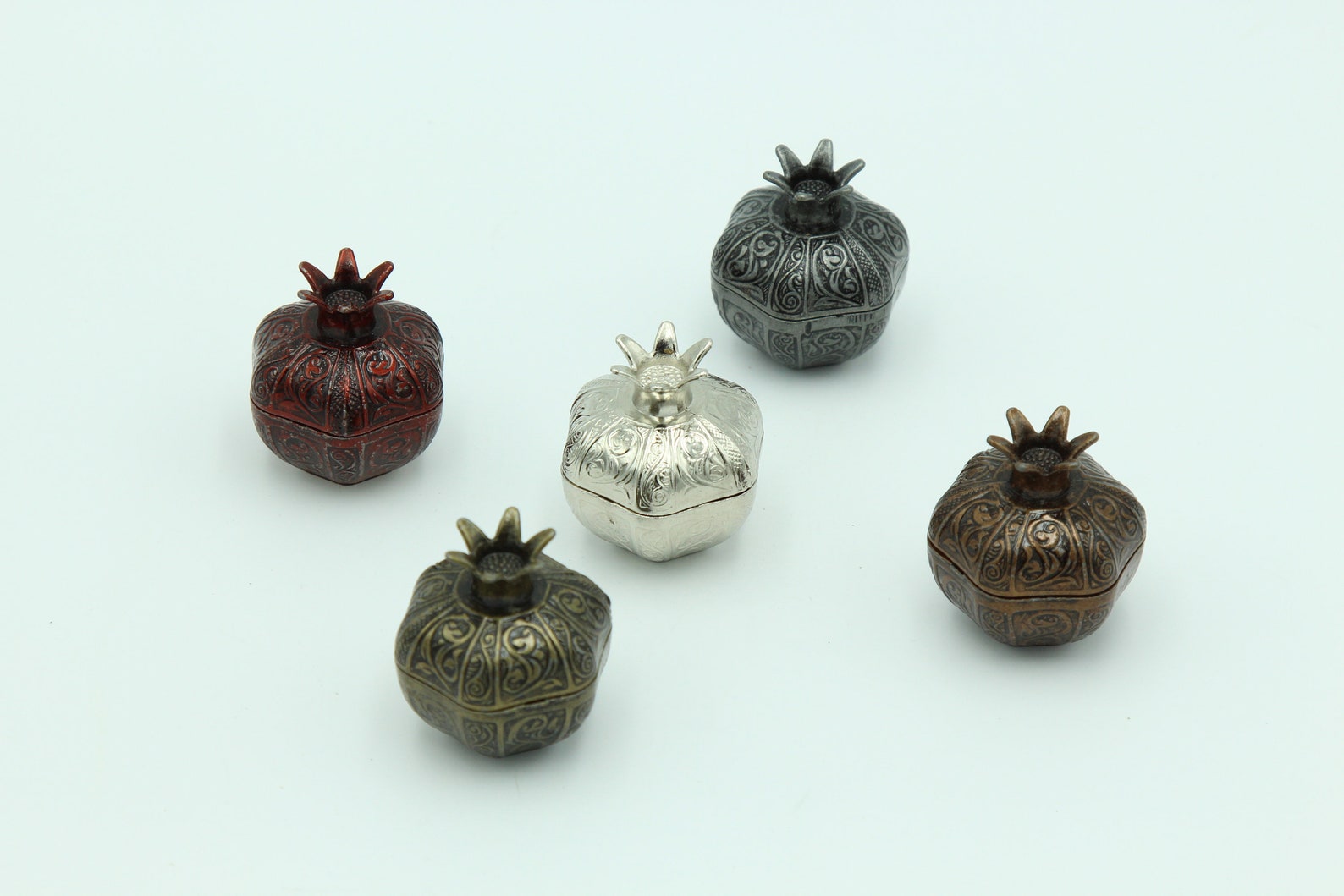 Ring Container Jewelry Box Gift Box Pomegranate Form Engraving - Etsy