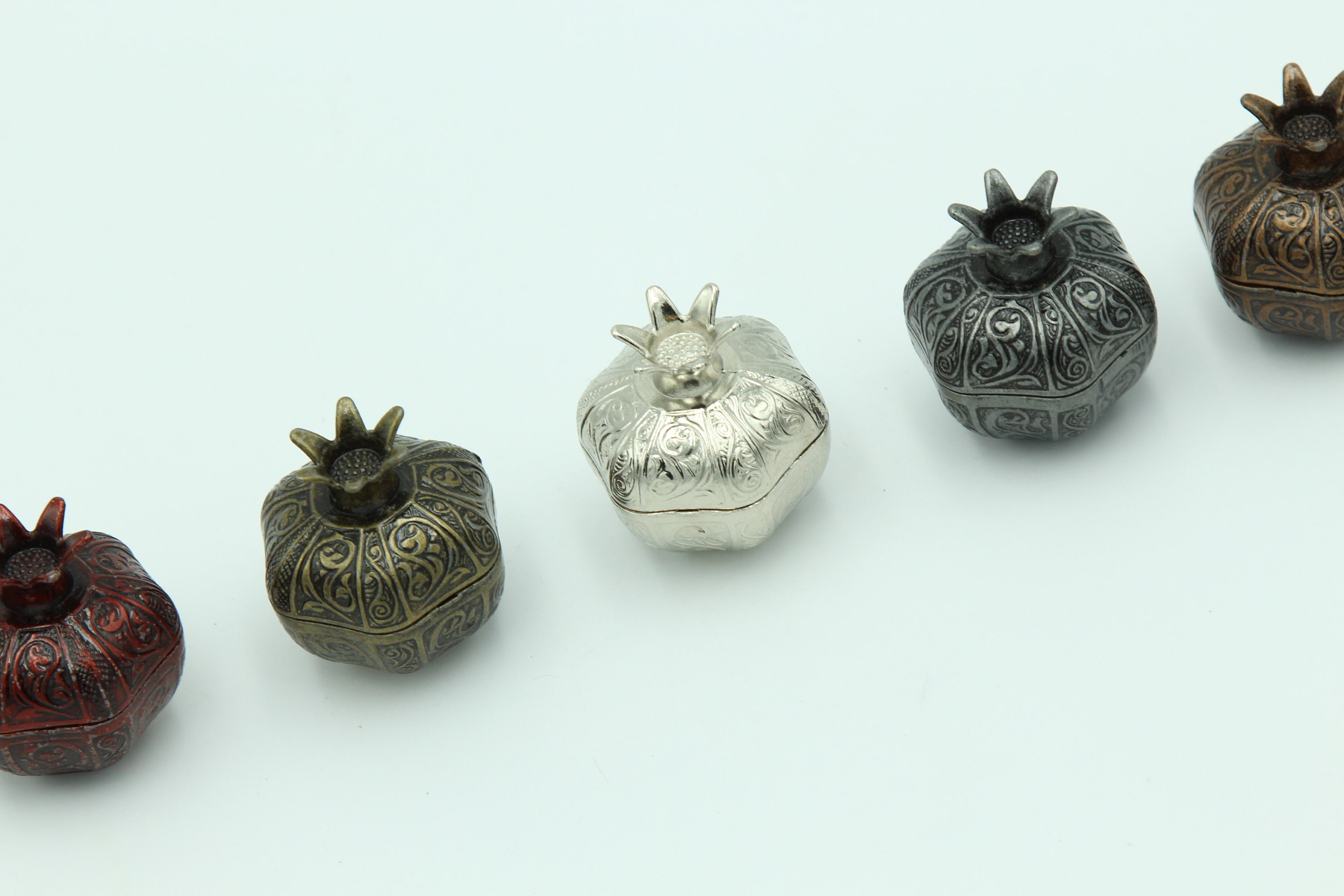 Ring Container Jewelry Box Gift Box Pomegranate Form Engraving | Etsy