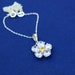Silver Pendent Necklaces 925 Forget Me Not ARMENIAN ANMORUK Flower ...