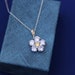 Silver Pendent Necklaces 925 Forget Me Not ARMENIAN ANMORUK Flower ...