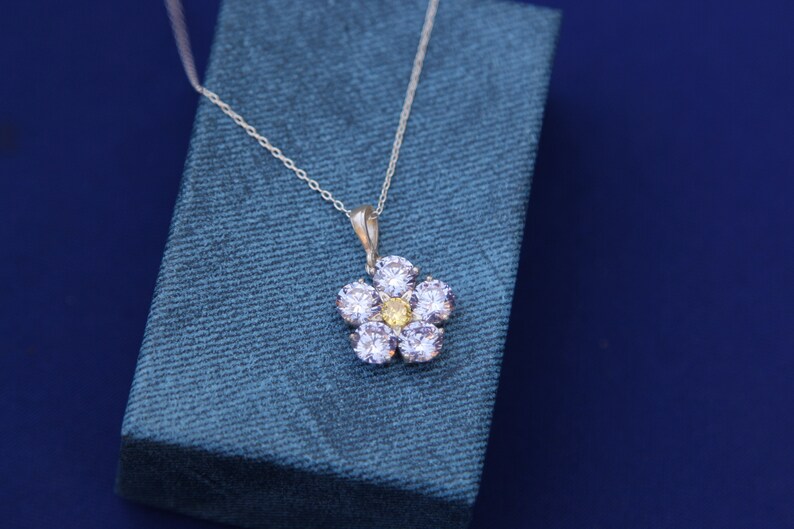 Silver Pendent Necklaces 925 Forget Me Not ARMENIAN ANMORUK - Etsy