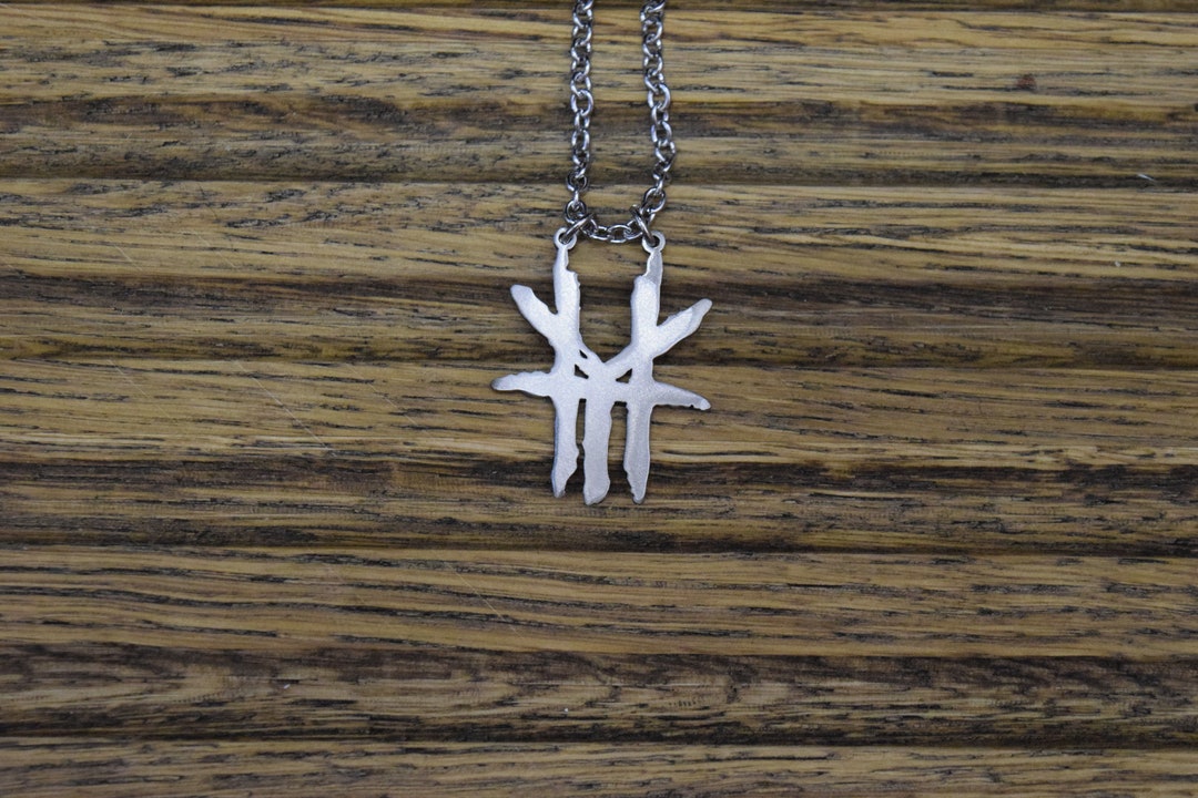 Hellyeah Band Pendant Stainless Steel Necklace Logo Symbol Emblem Pin ...