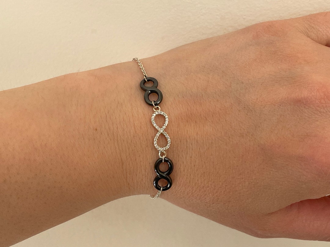 Infinity Symbol- Sterling Silver 925 , Delicate, Original Bracelet ...