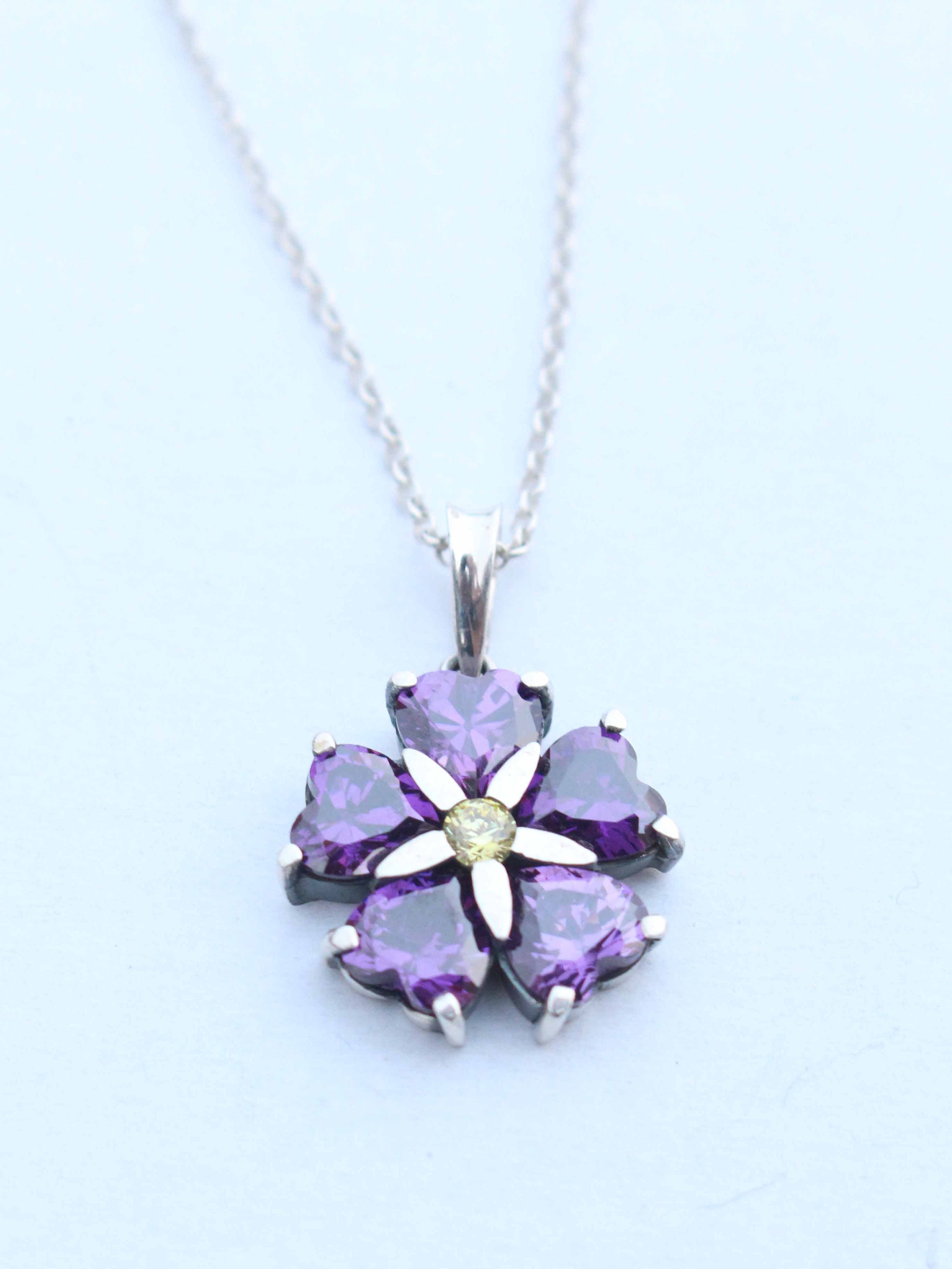 ANMORUK Forget Me Not Flower Sterling Silver 925 ARMENIAN - Etsy