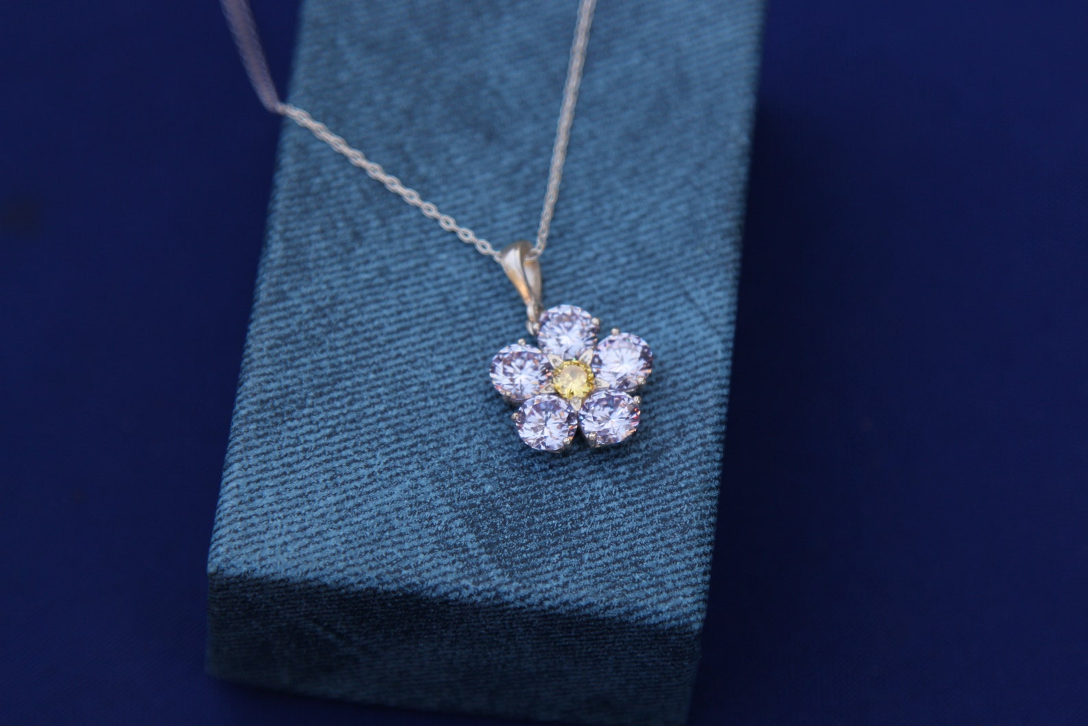 Silver Pendent Necklaces 925 Forget Me Not ARMENIAN ANMORUK Flower ...