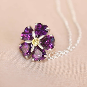 ANMORUK Forget Me Not Flower Sterling Silver 925 ARMENIAN Genocide ...