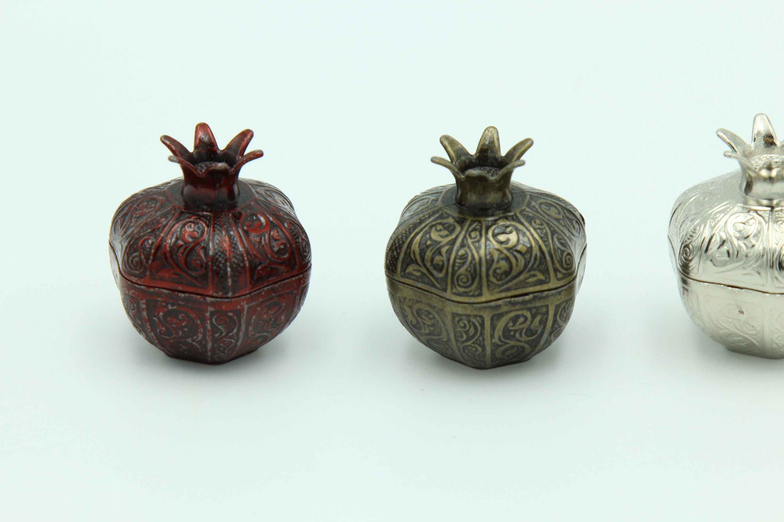 Ring Container Jewelry Box Gift Box Pomegranate Form Engraving | Etsy