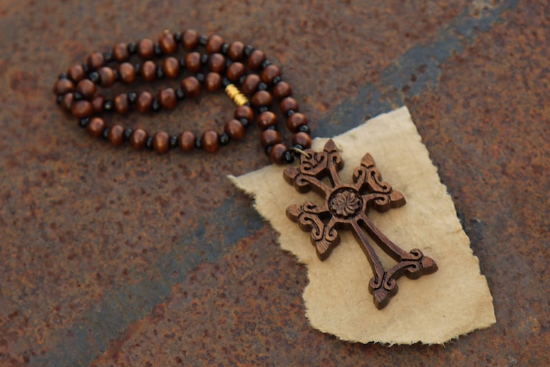 Cross Wooden, Necklace Cross, Pendant Cross, Hand Made Cross, Nice Gift ...