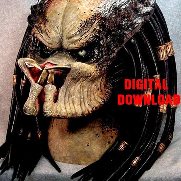 Predator Face Mask - Etsy