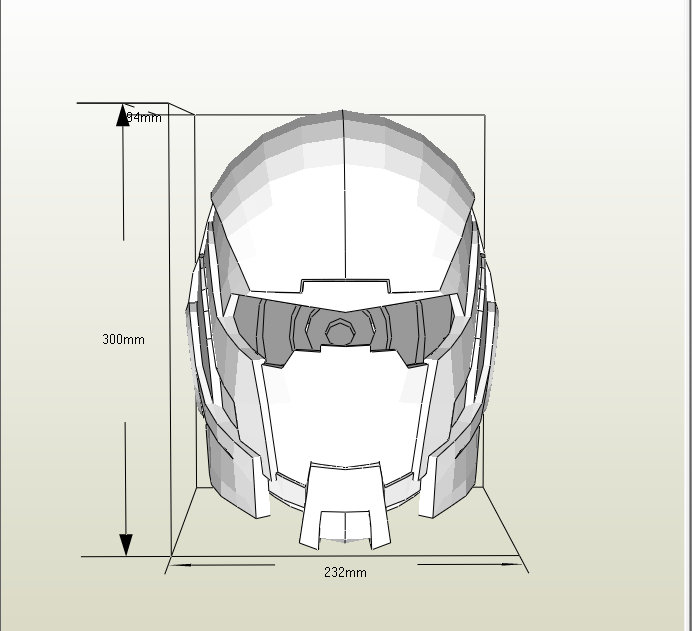 Mass effect N7 sheppard helmet | Etsy