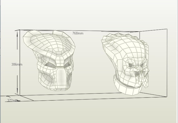 Pepakura head - osihistory