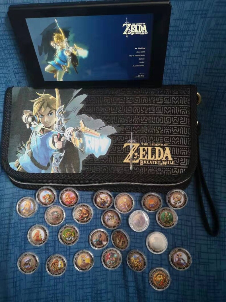 Amiibo Coins Legend Of Zelda Etsy