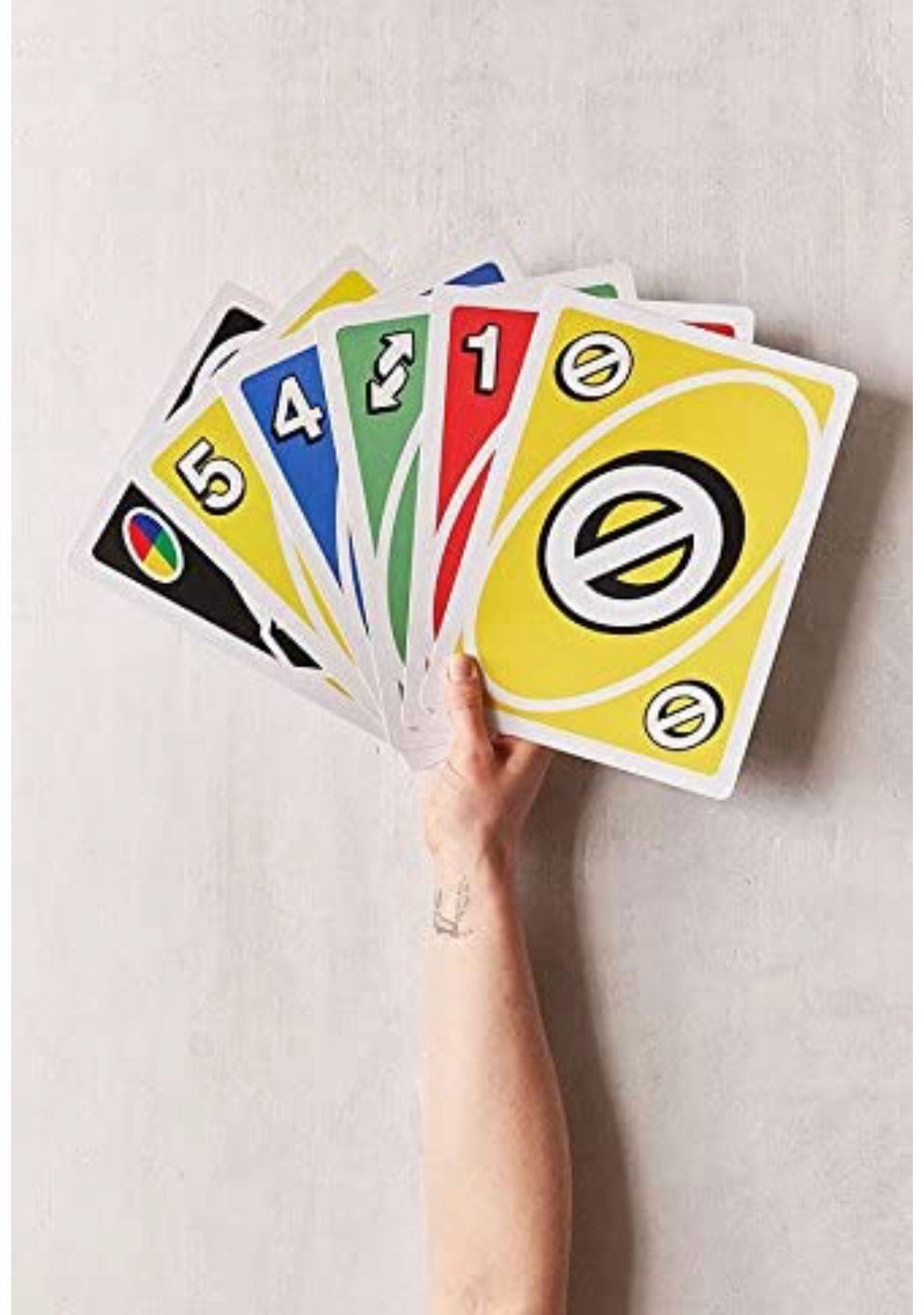 Giant Uno Cards Game.Giant Sized Cards 10.1x7.4 in.Perfect for | Etsy