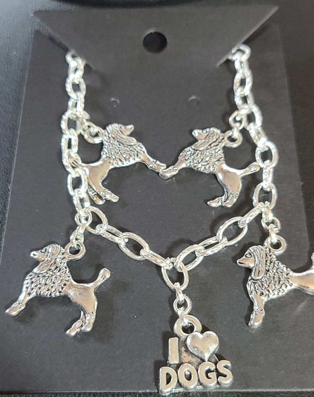 Unique French Poodle Charm Bracelet - Dog Lovers Jewelry Gift - I Love ...