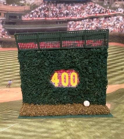 Wrigley Field Handmade 400 Desktop Ivy Wall Display 3 - Etsy