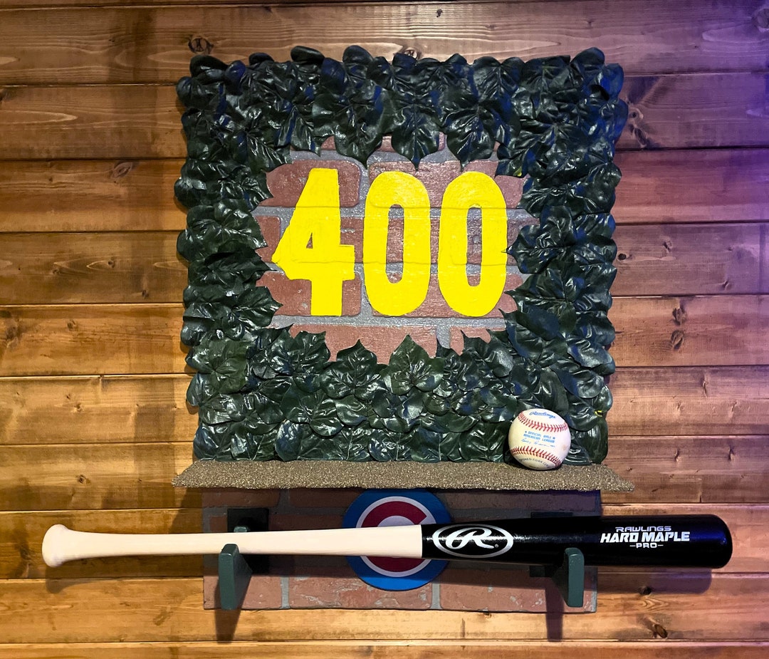 Wrigley Field Handmade 400 Ivy Brick Baseball Bat Display! - Etsy