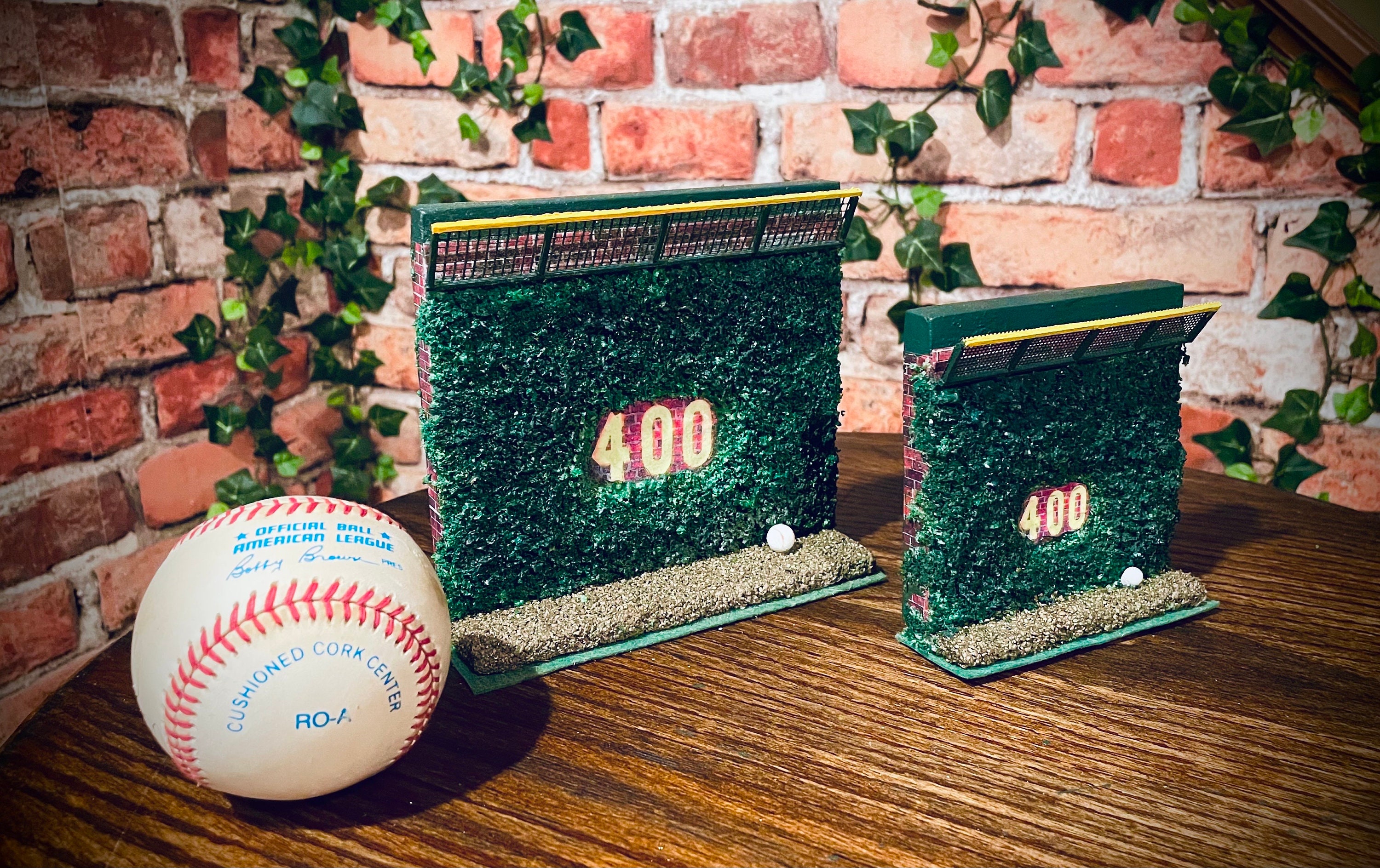 Wrigley Field Handmade 400 Desktop Ivy Wall Display 3 - Etsy