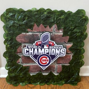 Lighted Handmade Chicago Cubs World Series Champions Display! - Etsy