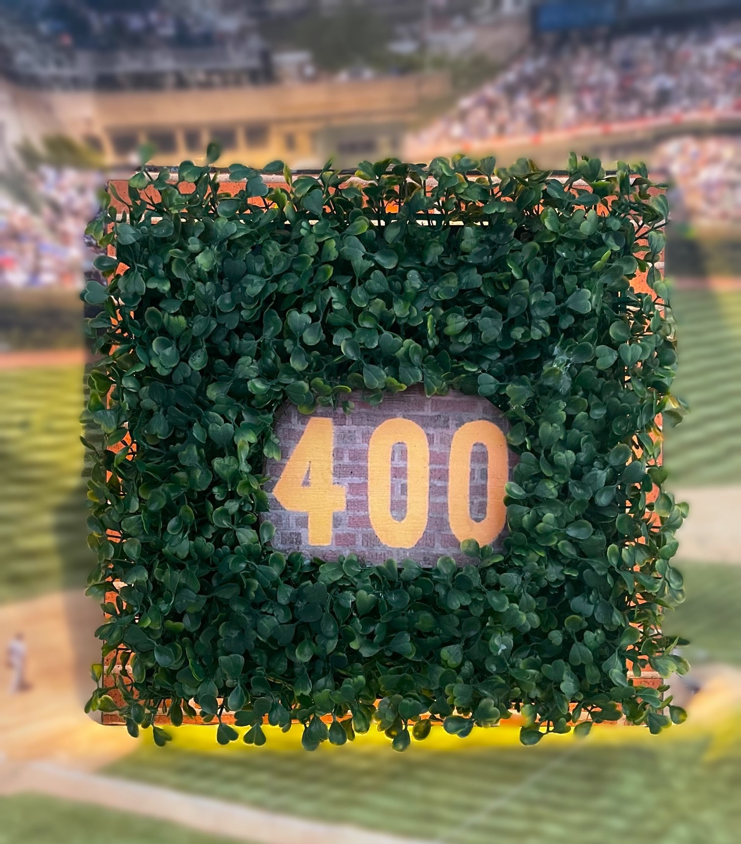 Lighted Chicago Cubs 400 Ivy Brick Outfield Wall - Etsy