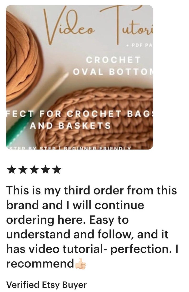 Crochet Perfect Oval Bottom Pattern - Video and PDF Tutorial | an Ellipse Basket Pattern ...