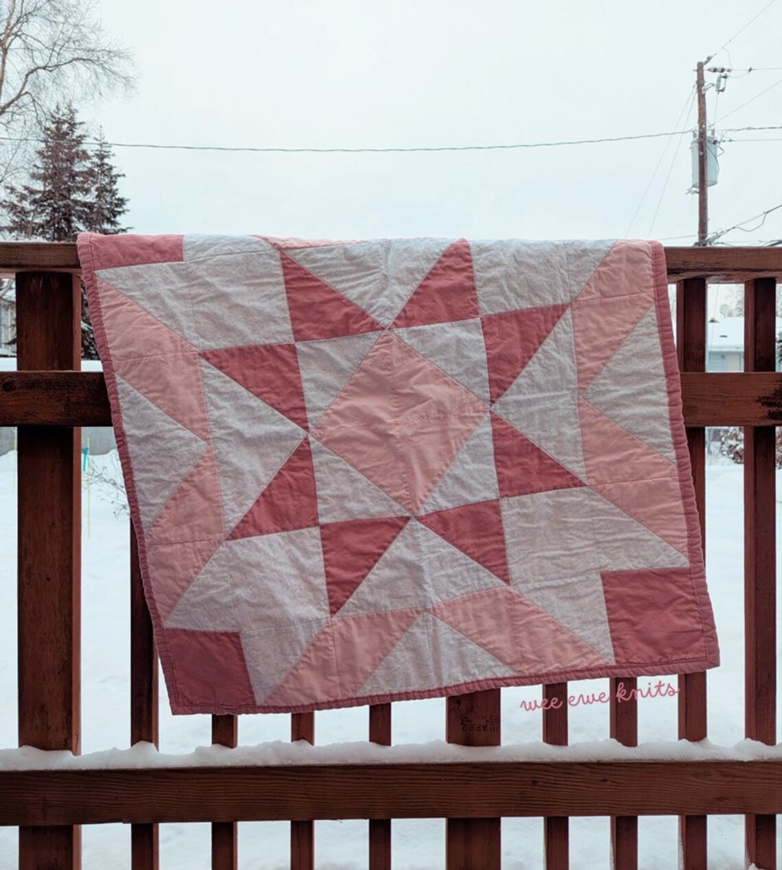 Ribbon Flower Baby Quilt Pattern PDF* Easy Quilting Throw Blanket - Etsy