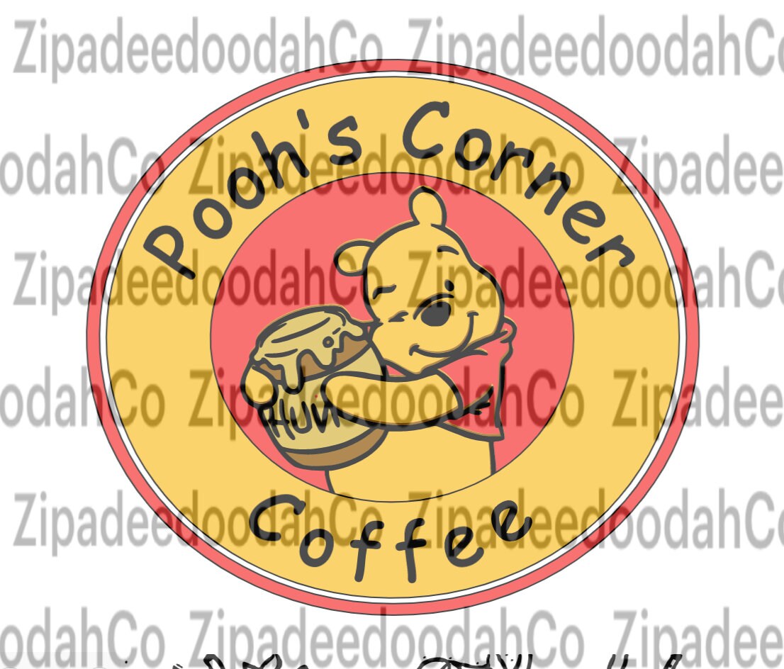 Pooh's Corner Coffee Image - Etsy