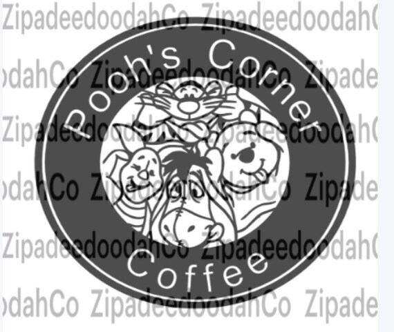 Pooh's Corner Image for SVG - Etsy