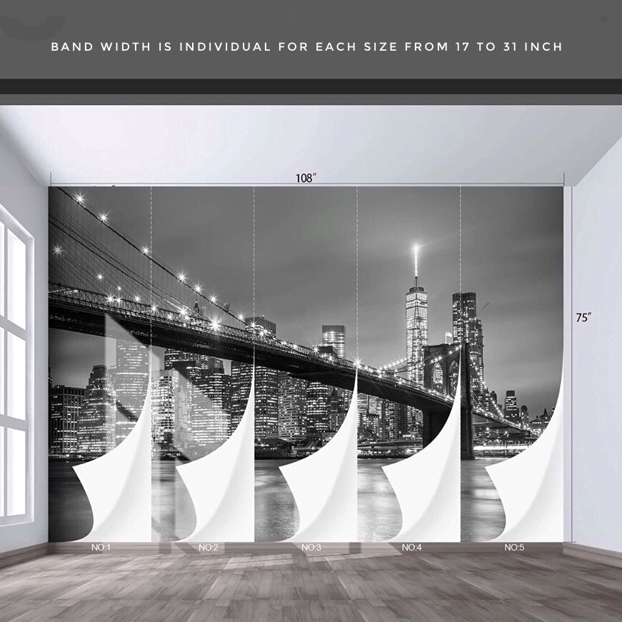 Blue Streak 3D Art High-tech Wall Design Internet Speed Mural Digital ...