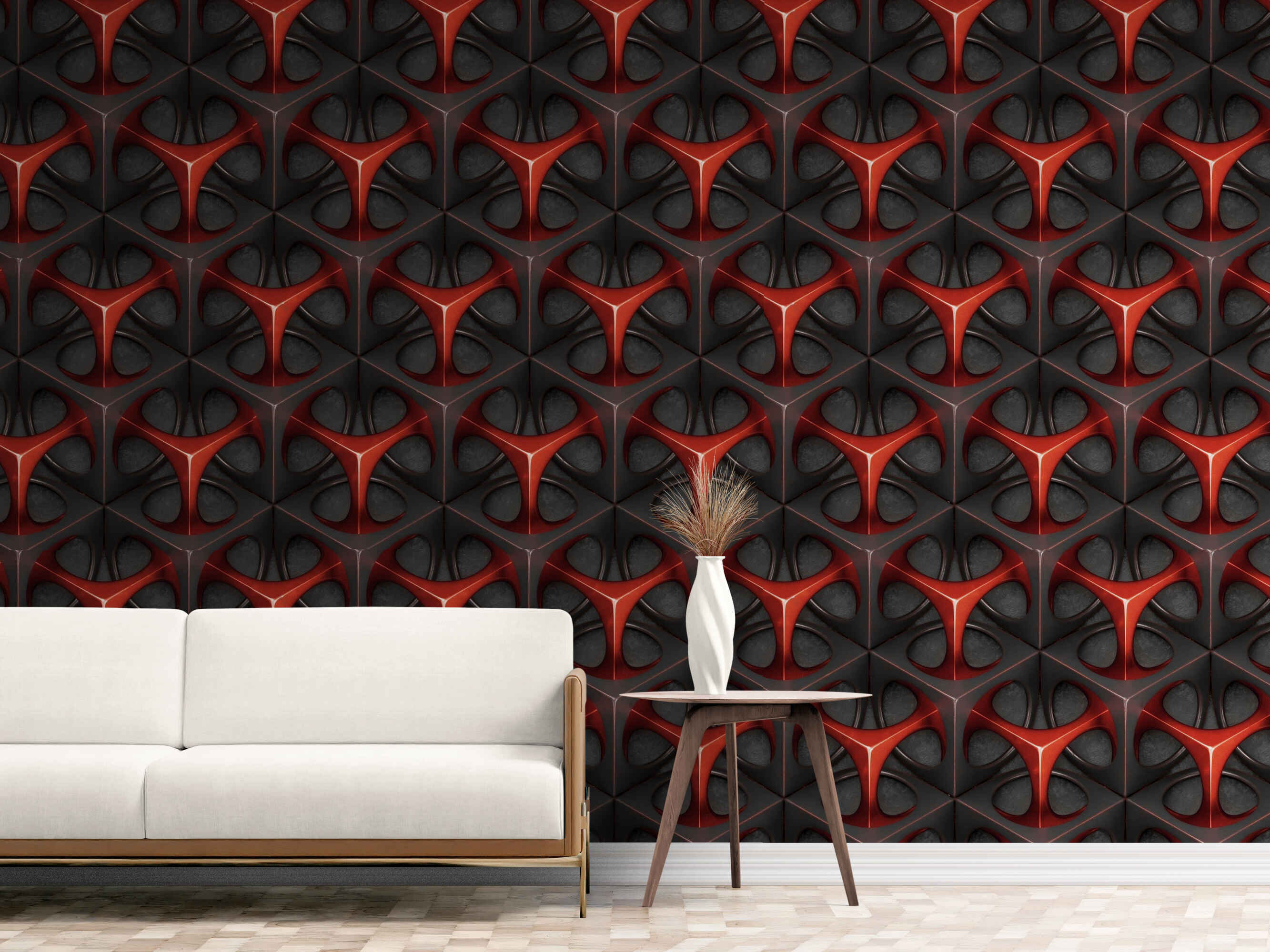 Game Room 3D Mural Futuristic Wall Murals Modern Peel and Stick ...