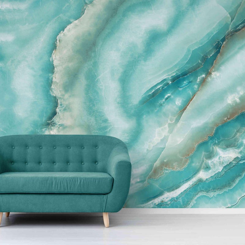 Aqua Wallpaper - Etsy