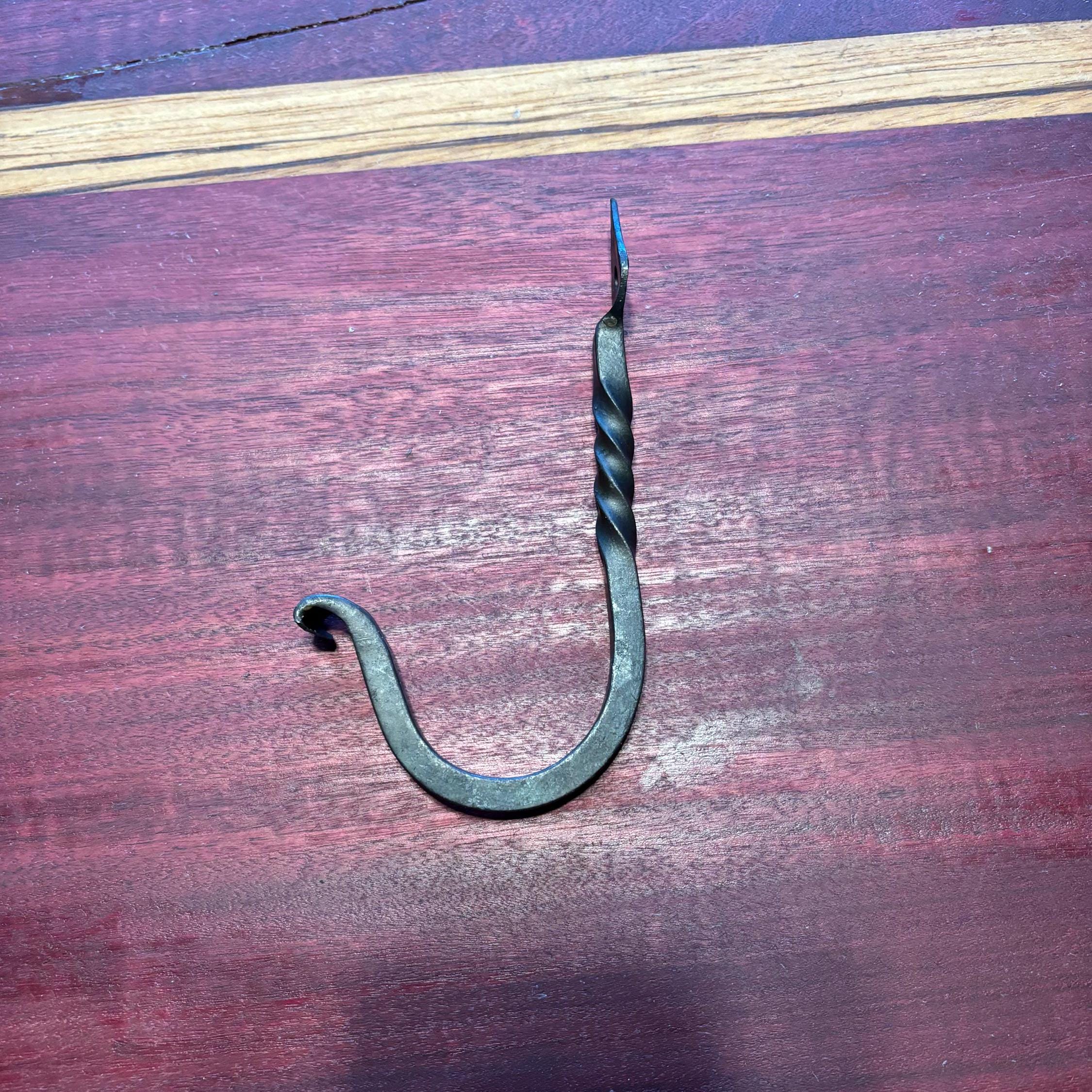 Fish Tail Colonial Hook With Twist - Etsy