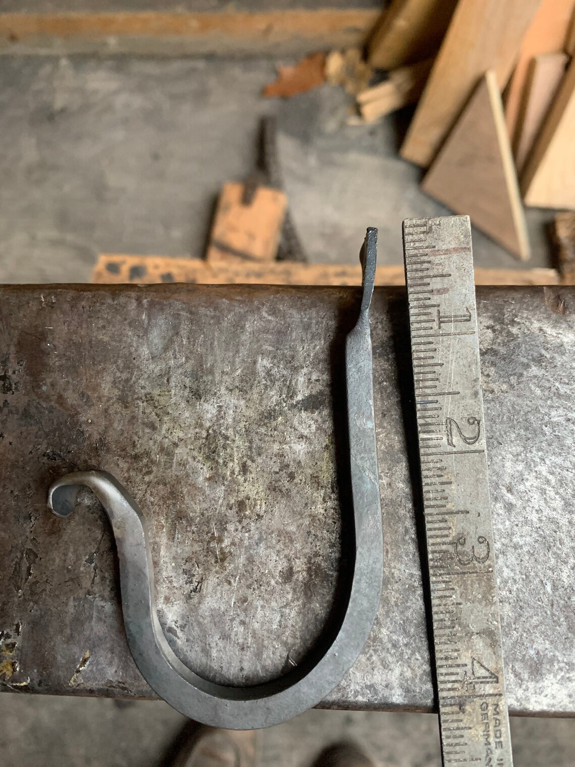 Traditional Fish Tail Hook With Square Head - Etsy