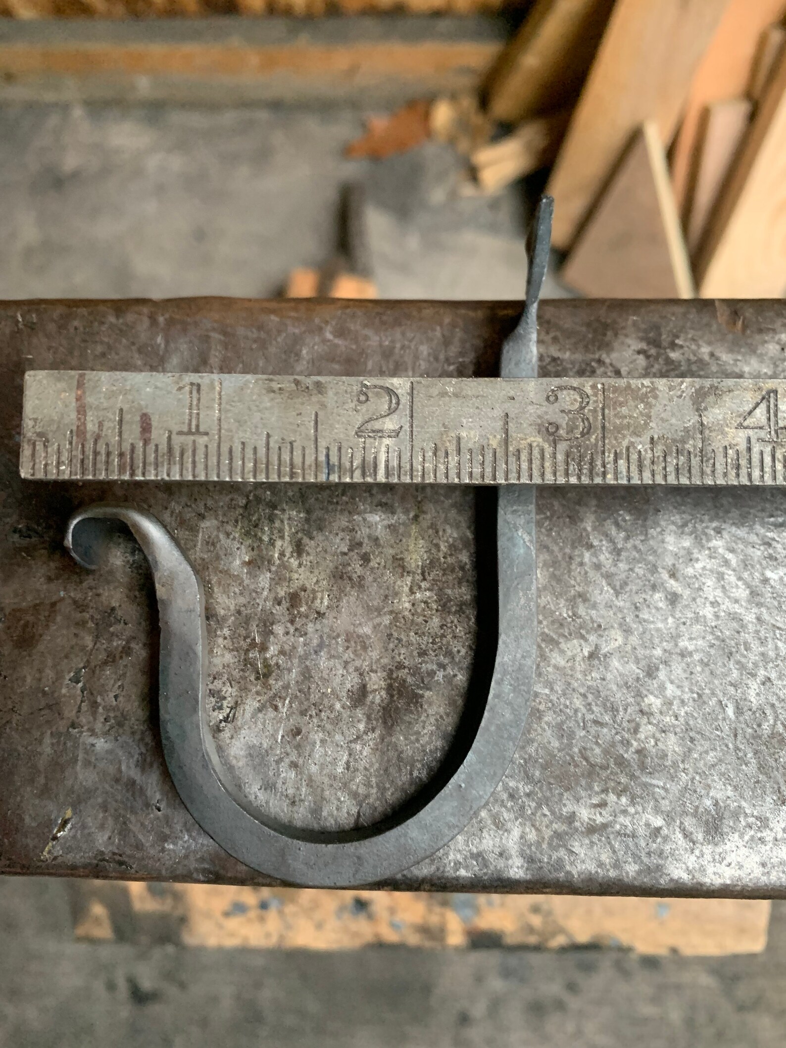 Traditional Fish Tail Hook With Square Head - Etsy