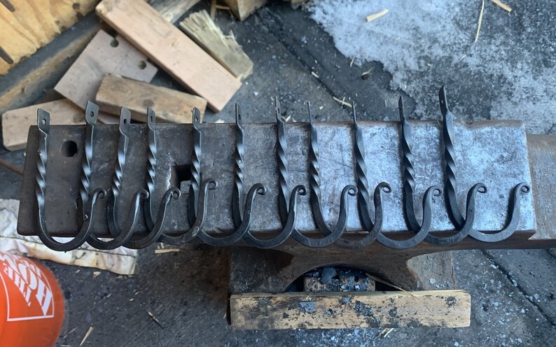 Square Head Rat Tail Hook With a Twist - Etsy