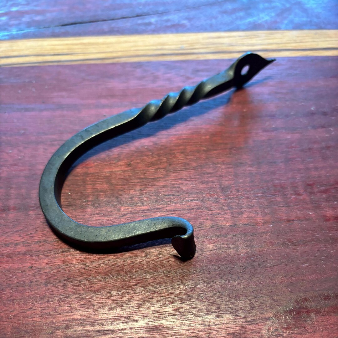 Fish Tail Colonial Hook With Twist - Etsy