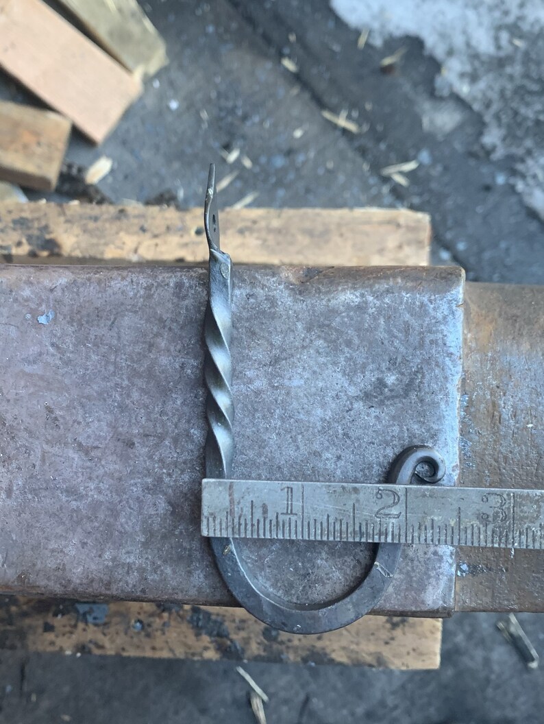 Rat Tail Colonial Hook With Twist - Etsy